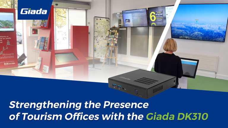Strengthening the Presence of Tourism Offices with the Giada DK310